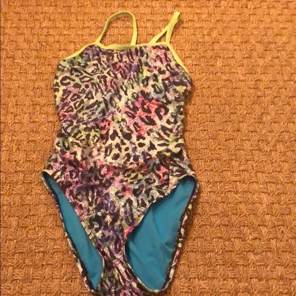 The Finals One Piece Shimmer Swimsuit - Gem